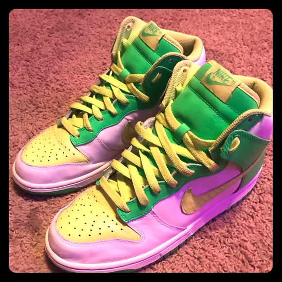 Nike | Shoes | Nike Dunk Highs Vintage 207 Size 95 Like New | Poshmark